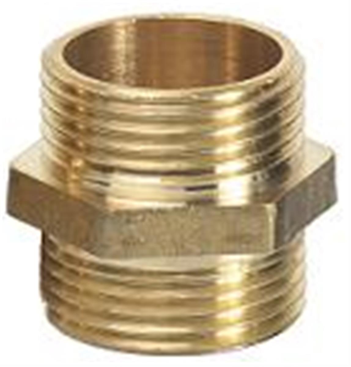 Raccord laiton 1 /1 M/M,RIBIMEX,PRRMM1